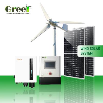 Cina Sistema solare ibrido con display LCD e pannello solare fotovoltaico in vendita