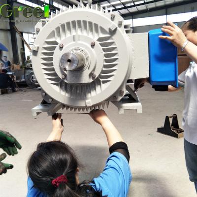 Cina Generatore idroelettrico sincrono a bassa velocità da 150 kW 250 kW trifase AC per turbina idroelettrica in vendita