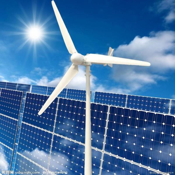 Quality Easy Installation AC Horizontal Axis Wind Turbine Generator Solar Hybrid System for sale