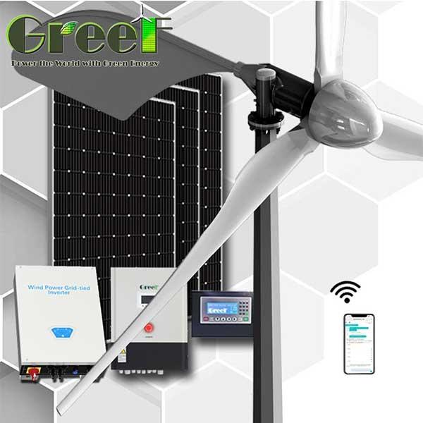 Quality 1KW Windmill Energy On/Off-grid Solar Hybrid Wind Turbine for sale