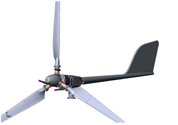 Quality Low Start Wind Speed Pitch Wind Turbines Variable 20kw For Household for sale