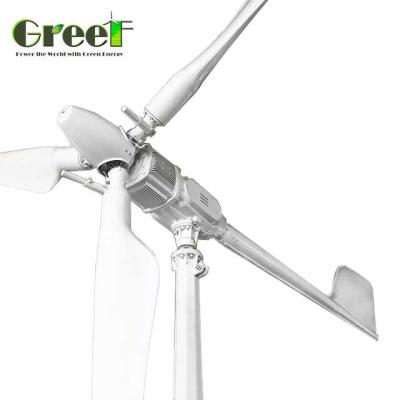 China Home 3 Phase Pitch Control Wind Turbine Inverter System 10kw for sale