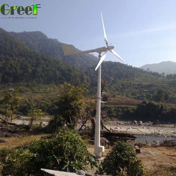 Quality 5000w Pitch Control Wind Turbine Low Start Speed High Output for sale