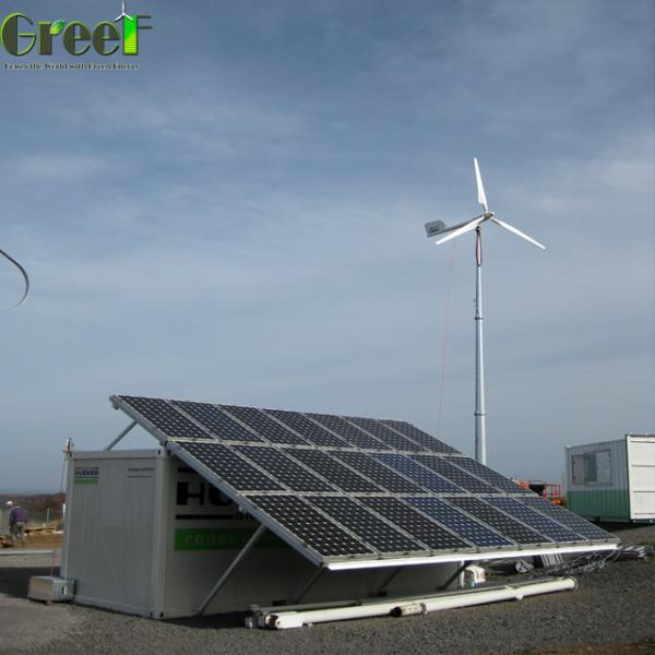 Quality 10KW On Grid Solar Hybrid Industry Pitch Wind Turbine For Home Battery Charge for sale