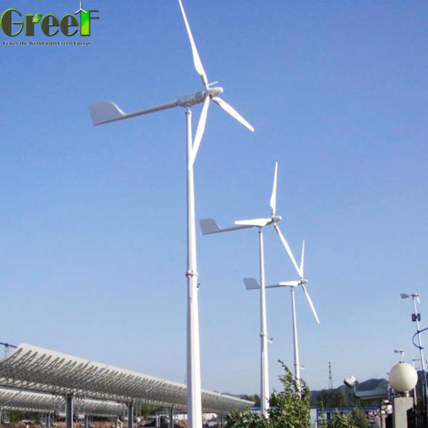 Quality Rooftop Grid Tie Inverter Pitch Control Wind Turbine Generator Wind Mill Fan for sale