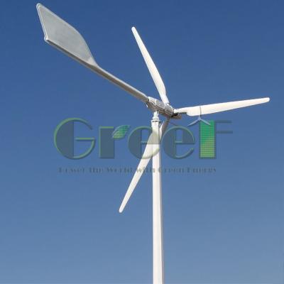 Cina 5kw Low Start Up Sistema di energia solare Tecnologia delle turbine eoliche in vendita