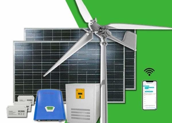 Quality FRP Blades Home Wind Turbine System Active Yaw Control for Sustainable Energy for sale