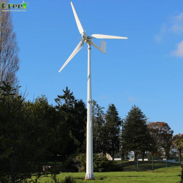 Quality Up Wind Yawing Pitch Control Wind Turbine With Three Phase Permanent AC Magnet for sale