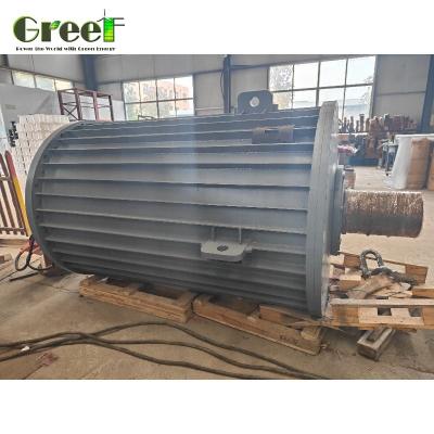 China 1MW 380Vac Freie Energie Niedrigstartdrehmoment Wasserkraftanlage 5MW PMG for sale