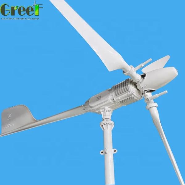 Quality Up Wind Yawing Pitch Control Wind Turbine With Three Phase Permanent AC Magnet for sale
