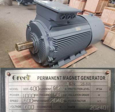 中国 風力タービン用3相220V 380V低速PM発電機 50KW 200KW 販売のため