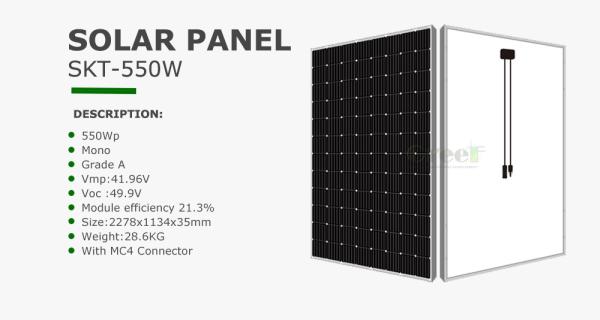 Quality On And Off Grid Solar System With Monocrystalline Silicon Solar Panels With for sale