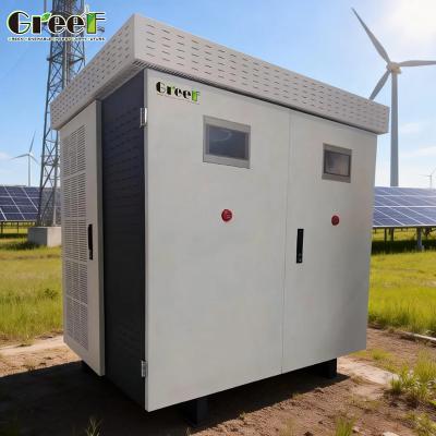 China Generator Hybrid Converter with Lithium-ion Battery 95% Maximum Efficiency and LCD Touch Screen for Energy Management for sale