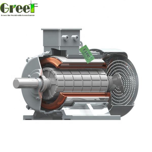 Quality High Efficiency Permanent Magnet Generator with 2 to 48 Poles and 20rpm-3000rpm Speed Range for sale