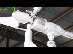 10 kW Schwungsteuerung Windgenerator Turbine Einfache Installation Hohe Effizienz