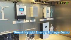 Visual Demo Wall Shows Full Workflow of Our Wind Solar & PMG Storage Hybrid System