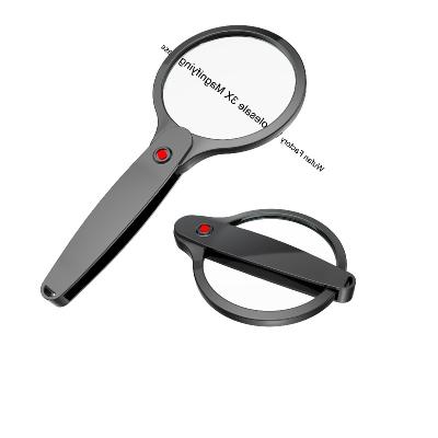 China Foldable Magnifier Collapsible for Book Text Reading Electronic Circuit Inspection for sale