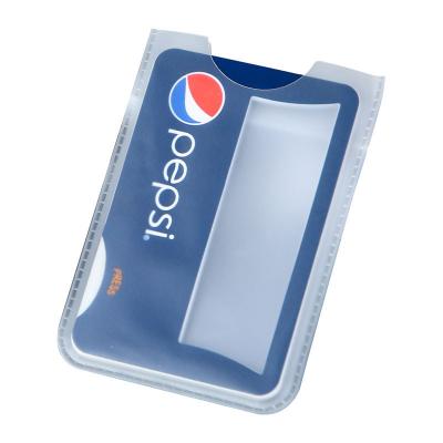 China 4X Magnifying Glass Business Cards Magnifier, Led Lighted Pocket Wallet Card Magnifier for sale
