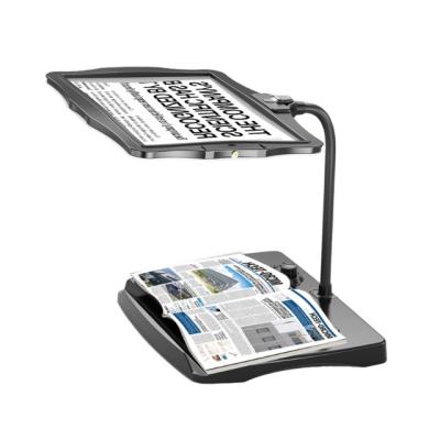 China LED Desktop Magnifying Glass New Launch PMMA Material Horizontal and Vertical Screen Arbitrary Switch Reading Assistant for sale