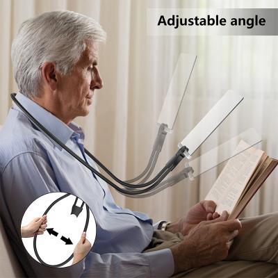 China 3 in 1 Magnetic Magnifier Loupe with HD Lens  Foldable Handheld/Desk/Neck , Silicone Skin-Friendly  Magnifying Glass for sale
