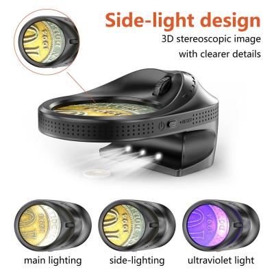 China 100w Pixel Macro Digital Microscope 20X Magnification  Fixed Focus Portable Handheld Magnifying Glass with 2.8 Inch Color Screen for sale