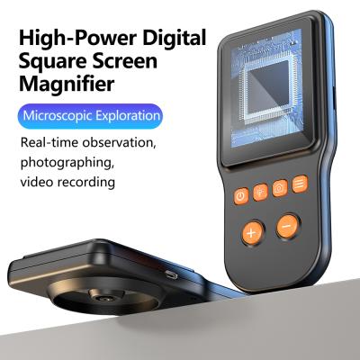 China Mini Portable High-Definition 2.8-Inch Handheld Digital Microscope 1MP Magnifier New Product for Student for sale