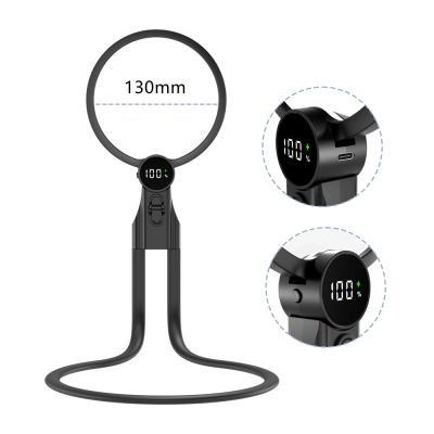 China 3-in-1 Rechargeable LED Screen Magnifier with High Transparency Lens for Handheld Desktop and Neck-Worn Use for sale