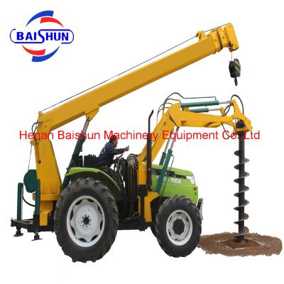 China Factory price solar pit drilling machine hole drilling digging machine for sale
