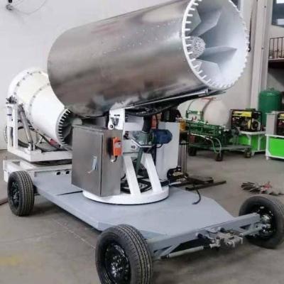 China Trolley Mounted Fog Gun Dust Removal Equipment Air Environmental Spraying Machine for sale