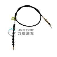 China Custom Forklift Adjustable Throttle Accelerator Cable 3EB-37-41141 100% New for sale