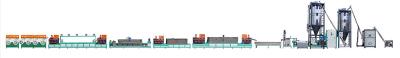 China Customizable PET Strap Extrusion Machine for Various Strap Widths and Thicknesses for sale