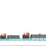 중국 9mm PET 스트랩 제작 기계, 가벼운 무게 PET 스트랩 생산 라인 판매용
