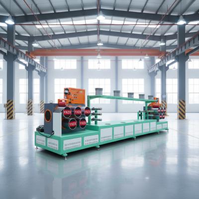 China High Productivity PET Straps Band Production Line with 800 KG/H PET Strap Making Machine and Twin-screw Design for sale