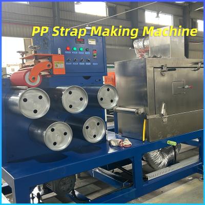 China Pp Packing Strap Extruder Production Line Plastic Pet Pp Packing Tape Pet Pp Packing Strap Extrusion Line for sale