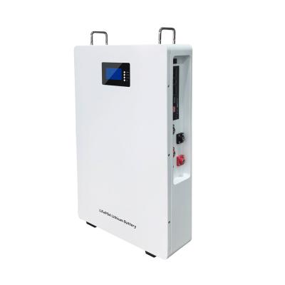 China 5.12kWh 25.6V 200Ah Wall Mounted Lithium Battery For Home Solar Storage for sale