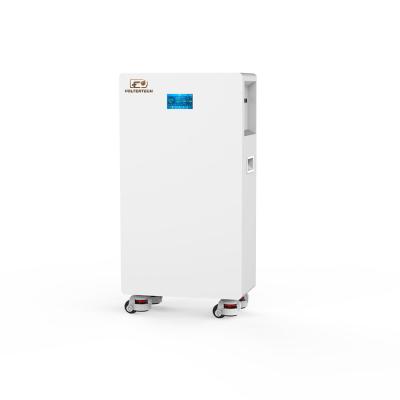 China 15.36kWh 51.2V 300Ah Floor Standing LiFePO4 Battery with Near Wall Design for sale