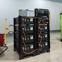 China 40.96kWh 448V Modular High Voltage Battery System With Eight Rack Modules for sale
