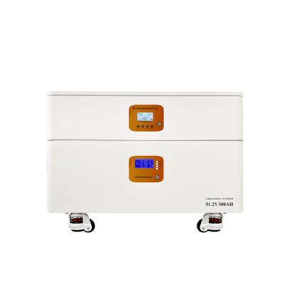 China 15.36kWh 12kW All In One Energy Storage System Dual MPPT Stackable Battery Storage for sale