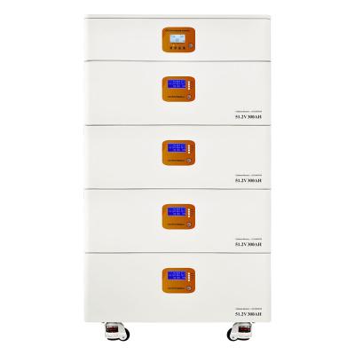 China 61.44kWh 12kW All In One Energy Storage System With Modular Battery Stack for sale
