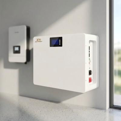 China 51.2V 50Ah Wall Mounted Lithium Battery With CAN RS485 BMS Protection for sale