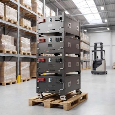 China 51.2V 280Ah Rack Mounted Lithium Battery With CAN RS485 200A Continuous Current for sale