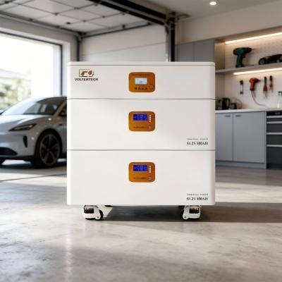 China 30.72kWh 12kW Solar Battery Off Grid System With Dual MPPT Charging for sale