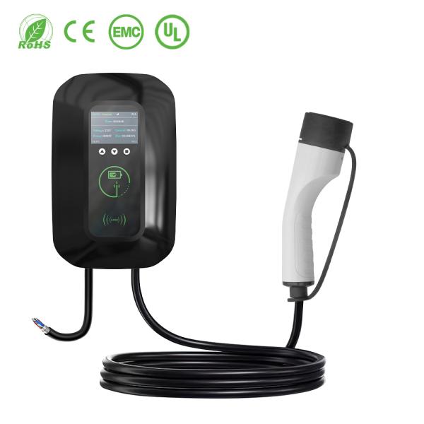 Quality 22kW 3 Phase Type 2 Wall Box EV Charger 32A Adjustable IP65 With NFC for sale
