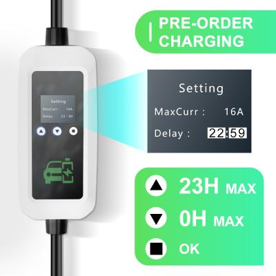 China SAE J1772 EV Portable Chargers NEMA 6-20 Plug Type 1 For Home Use for sale