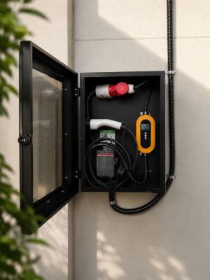 China Portable Type 2 EV Charger 7kW Mode 2 EV Charging Cable OEM ODM Customization for sale