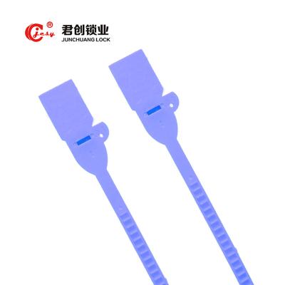 China custom logo easy locking pull tight security plastic seal for shipping container for sale