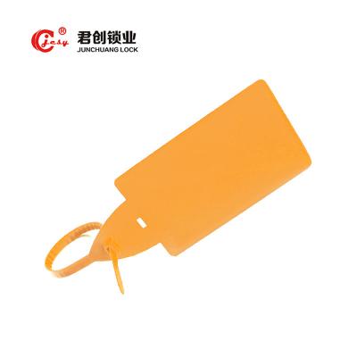 China custom logo plastic seal fire extinguisher seal barcode security seal for sale