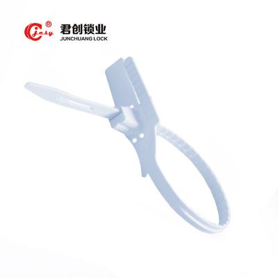 China Custom logo tag one time plastic luggage lock  plastic sealing strip sale for sale
