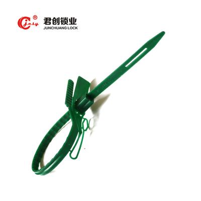 China One time use high quality plastic seals for bank cash bag,custom logo for sale