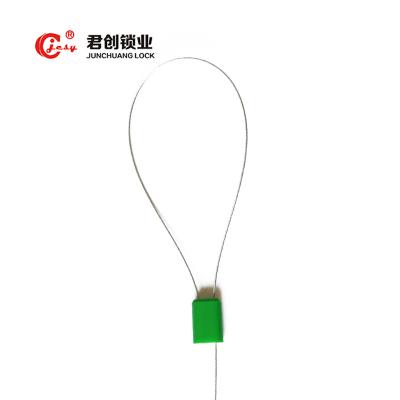 China Custom logo tamper resistant seals tanker truck cable lock security ties for sale